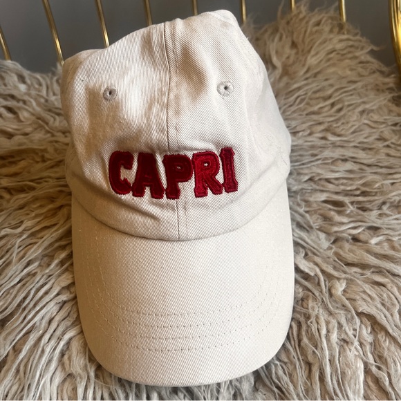 Accessories | Capri Baseball Cap From Capri Club In Los Angeles | Poshmark